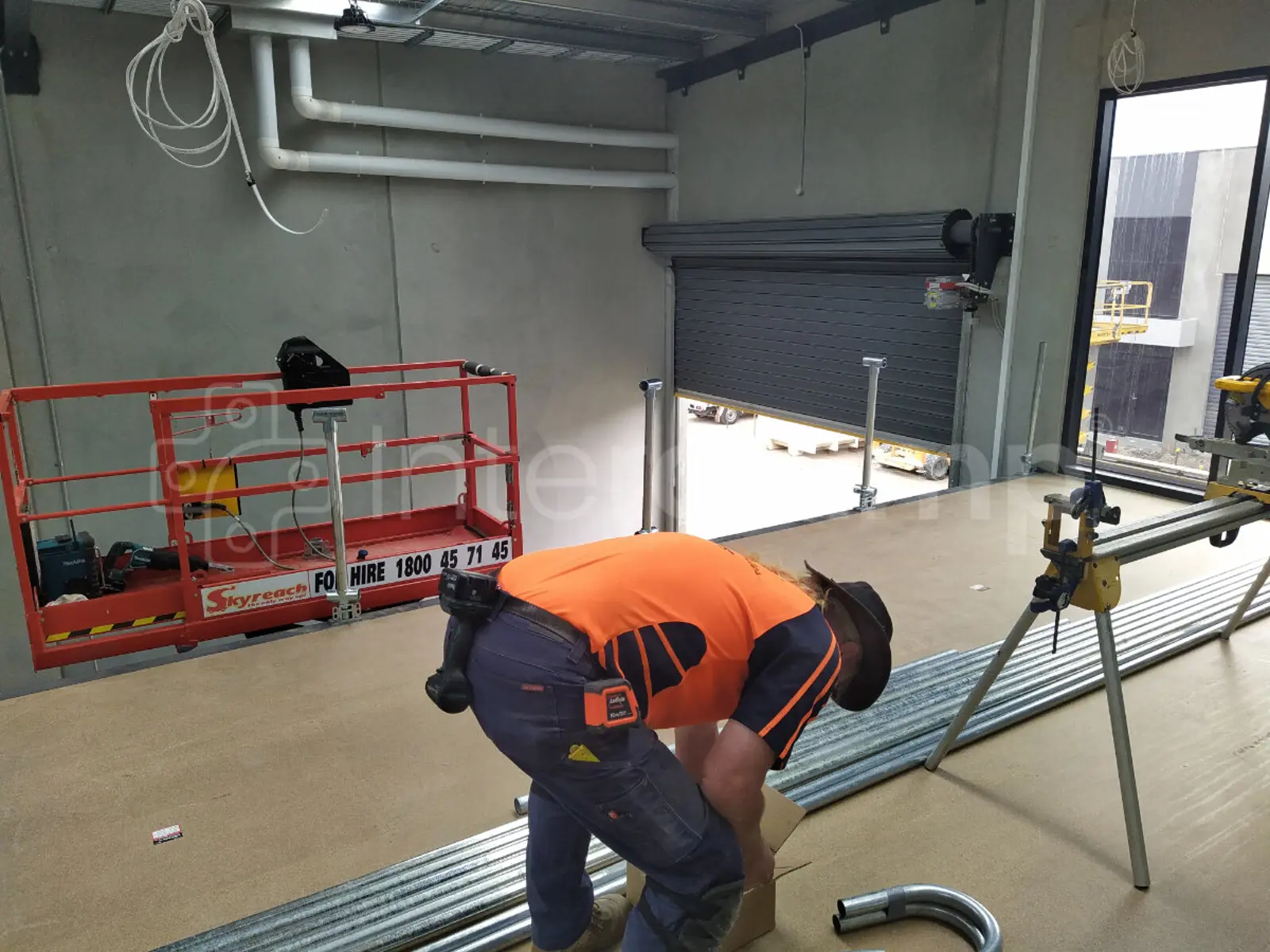 Interclamp Key Clamp Mezzanine Balustrade Installation