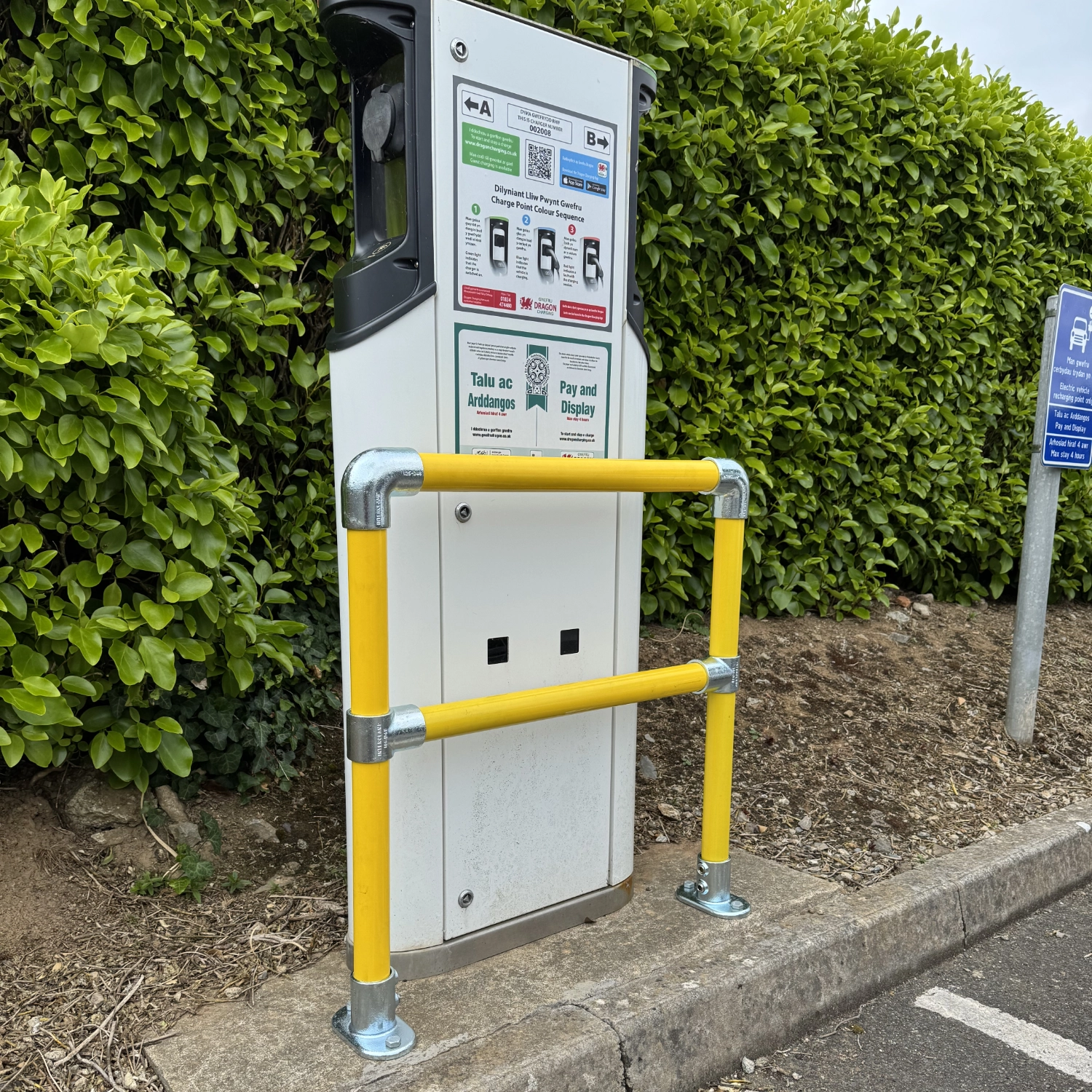 Interclamp Key Clamp Modular EV Charger Barrier Kits