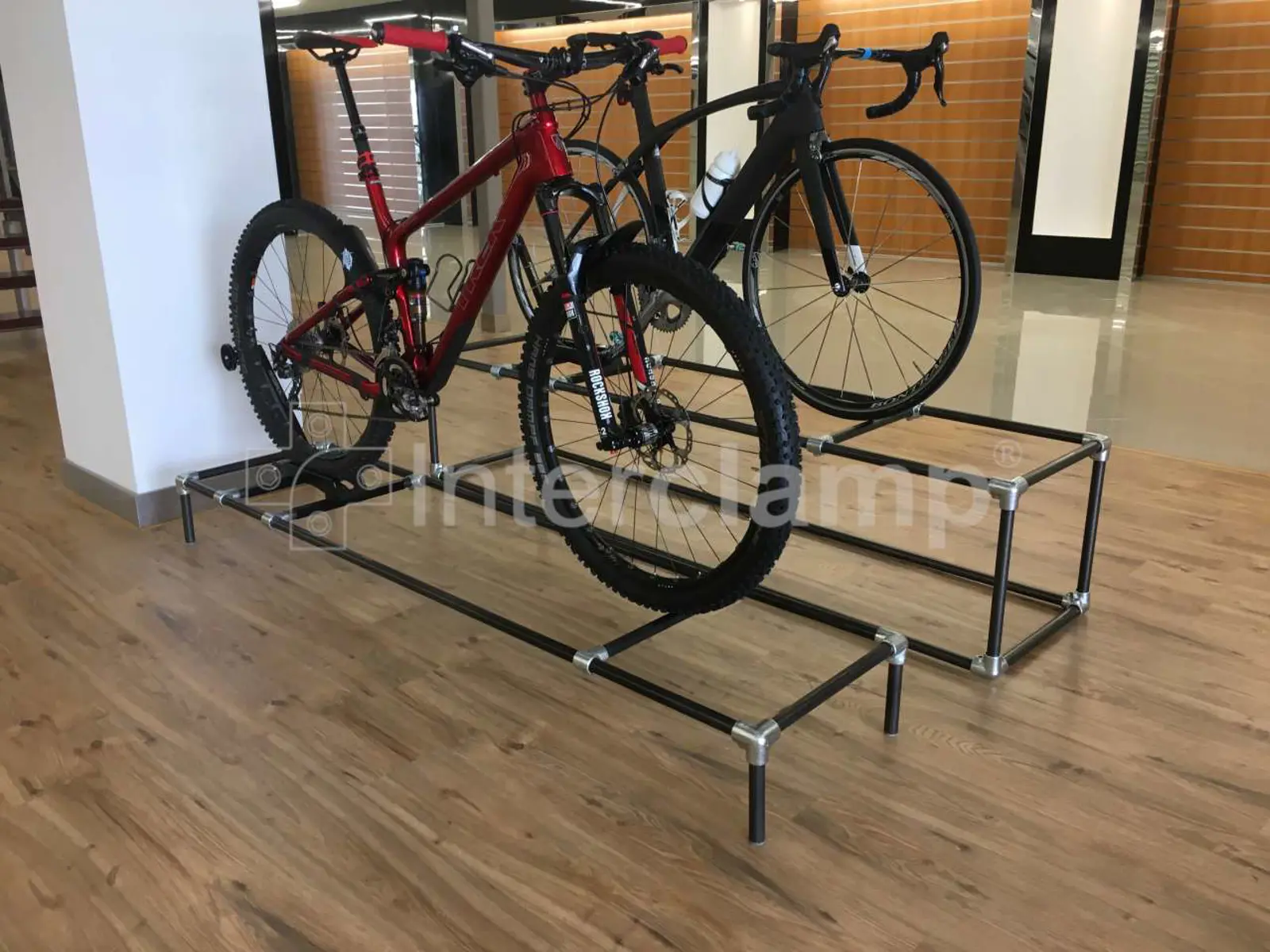 Interclamp Key Clamp Bike Racks and Display Stands