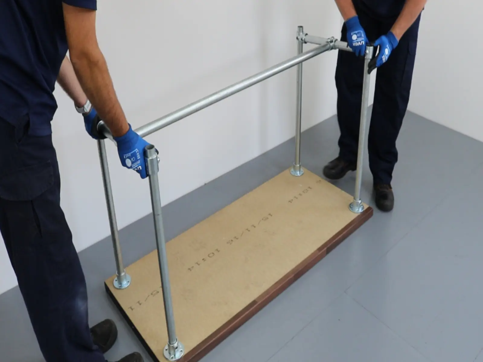 A basic guide on how to construct a key clamp table.