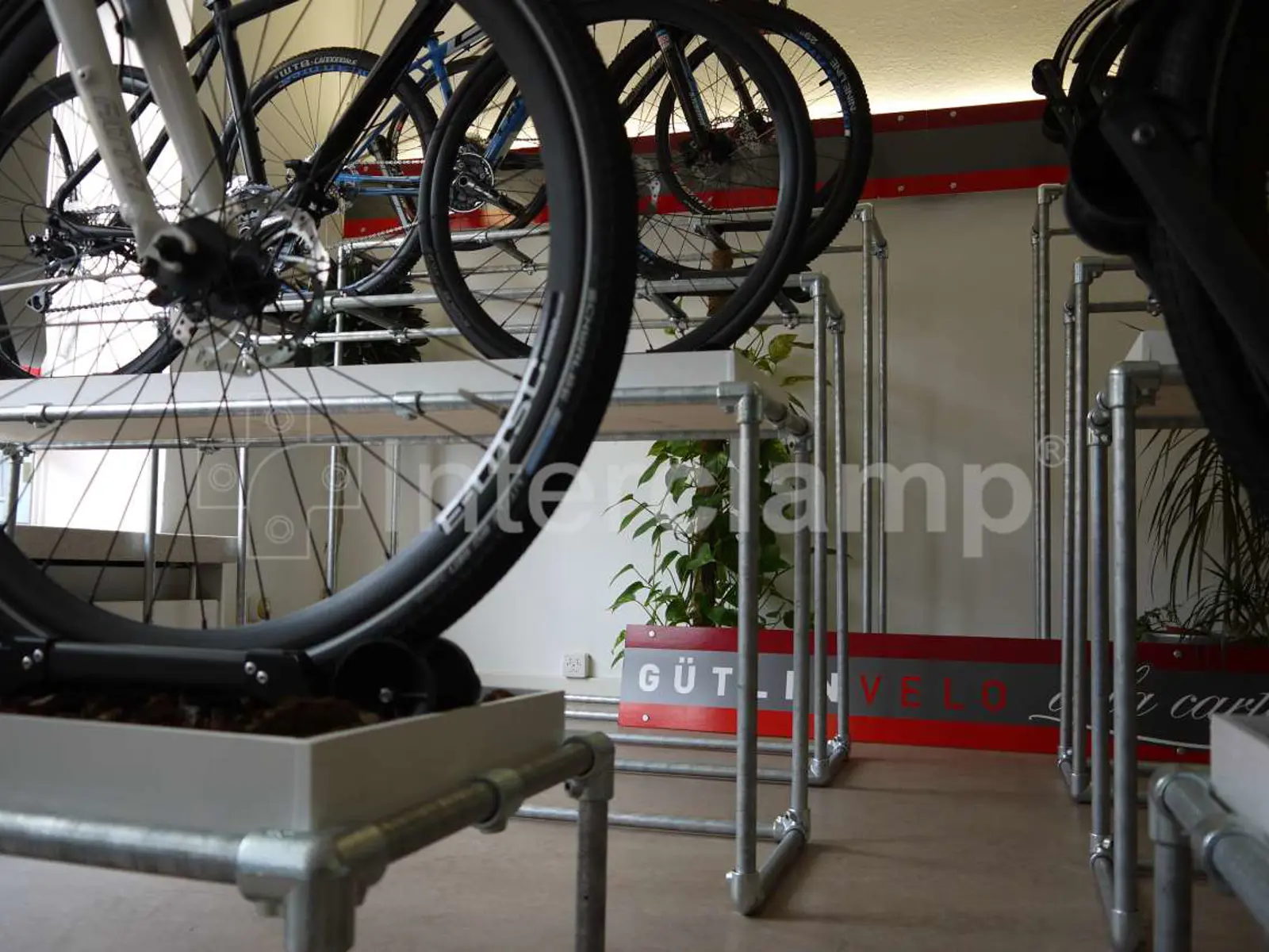 Interclamp Key Clamp Bike Racks and Display Stands