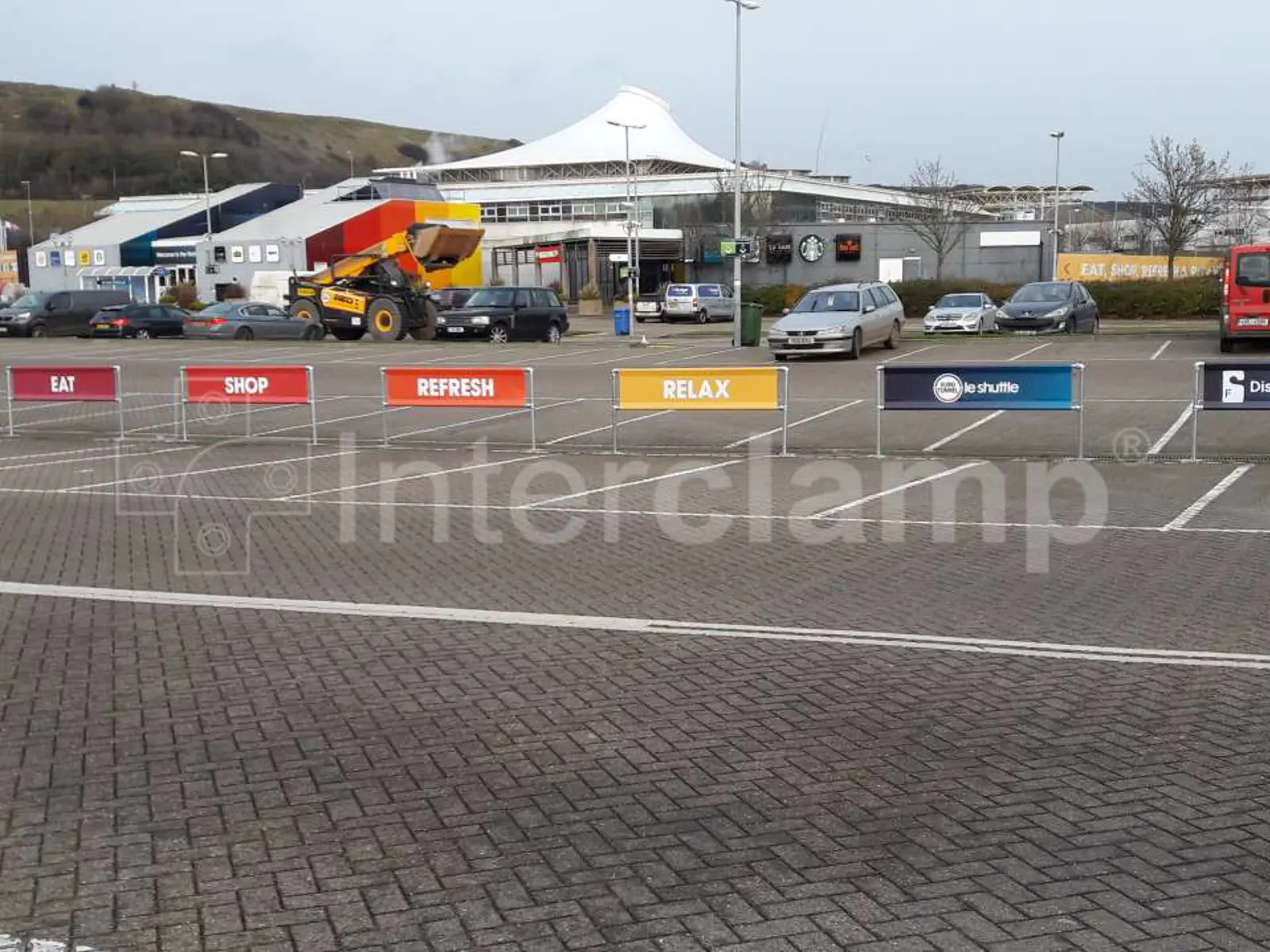 Interclamp Tube Clamp Signage and Banners